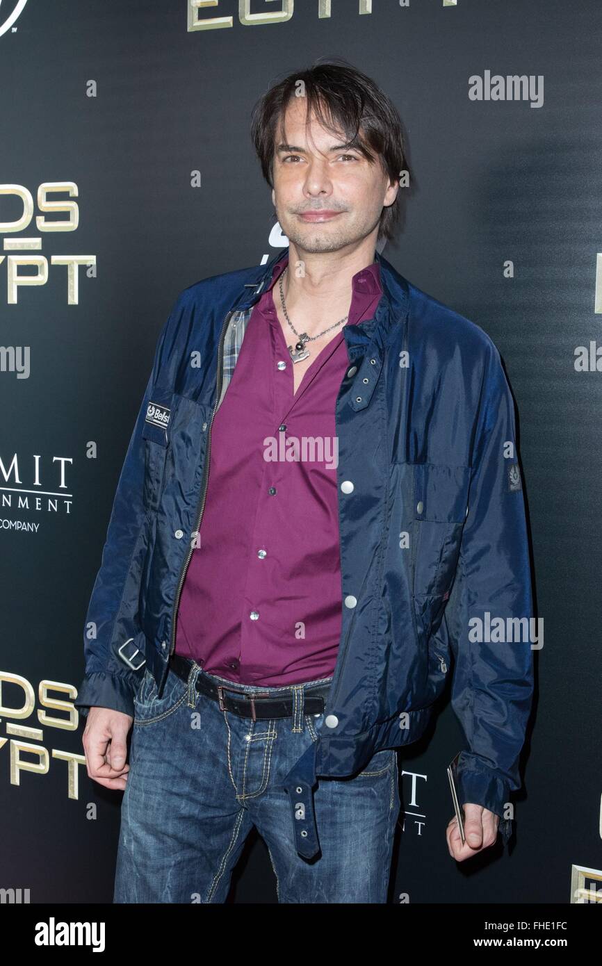 New York, NY, USA. 24th Feb, 2016. Marcus Schenkenberg at arrivals for ...