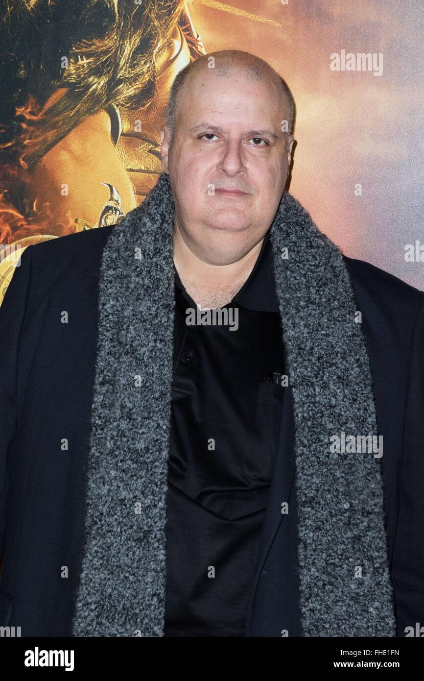 New York, NY, USA. 24th Feb, 2016. Alex Proyas at arrivals for GODS OF ...