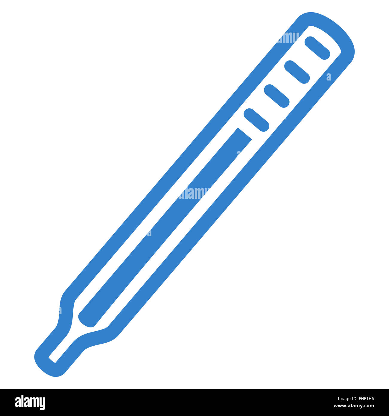Medical Thermometer Icon Stock Photo - Alamy