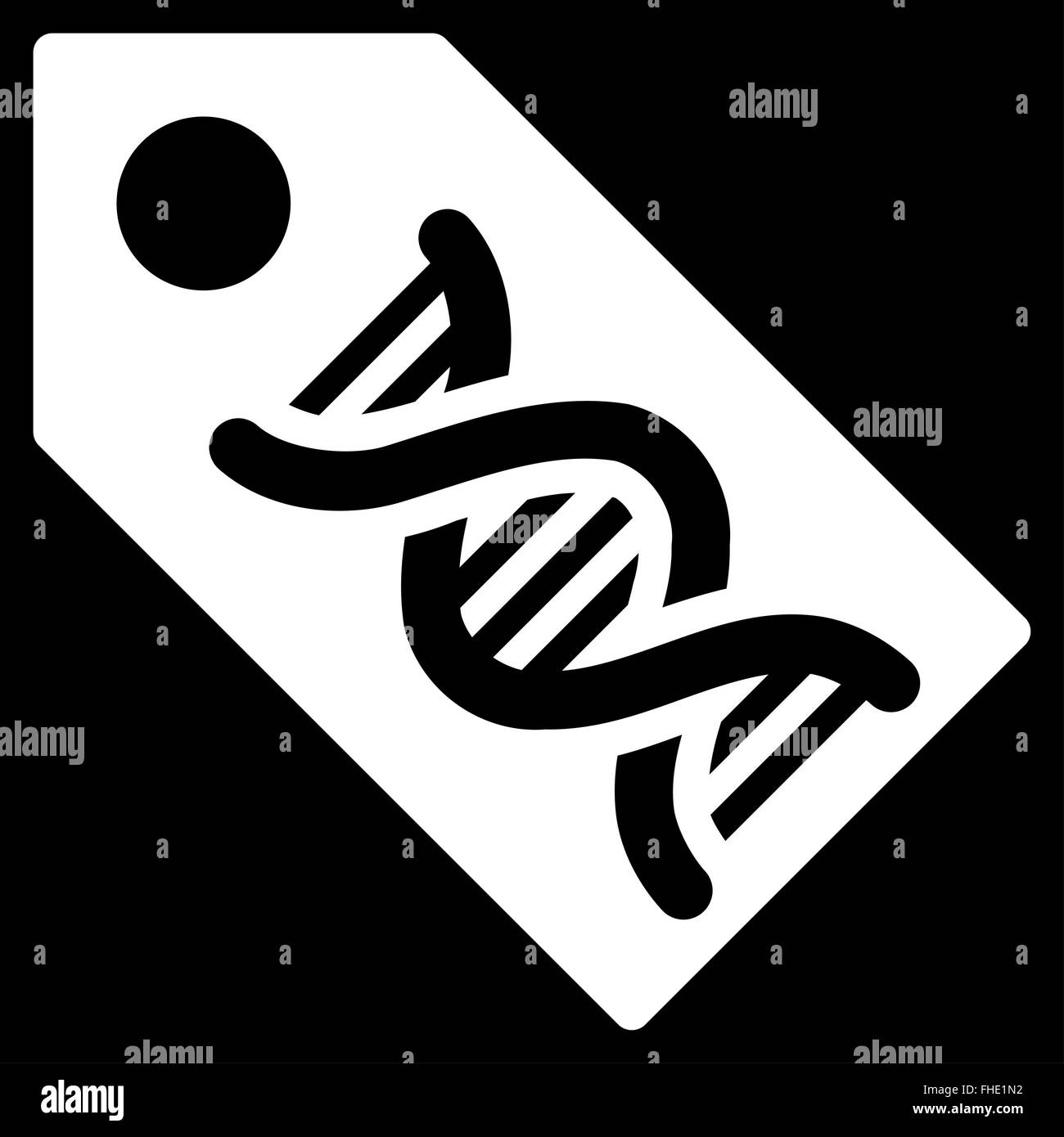 Dna Marker Icon Stock Photo - Alamy