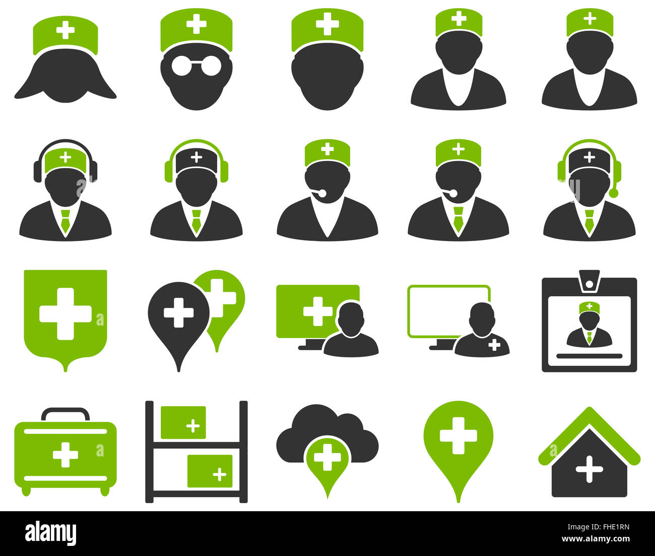 Medical icon set Stock Photo - Alamy
