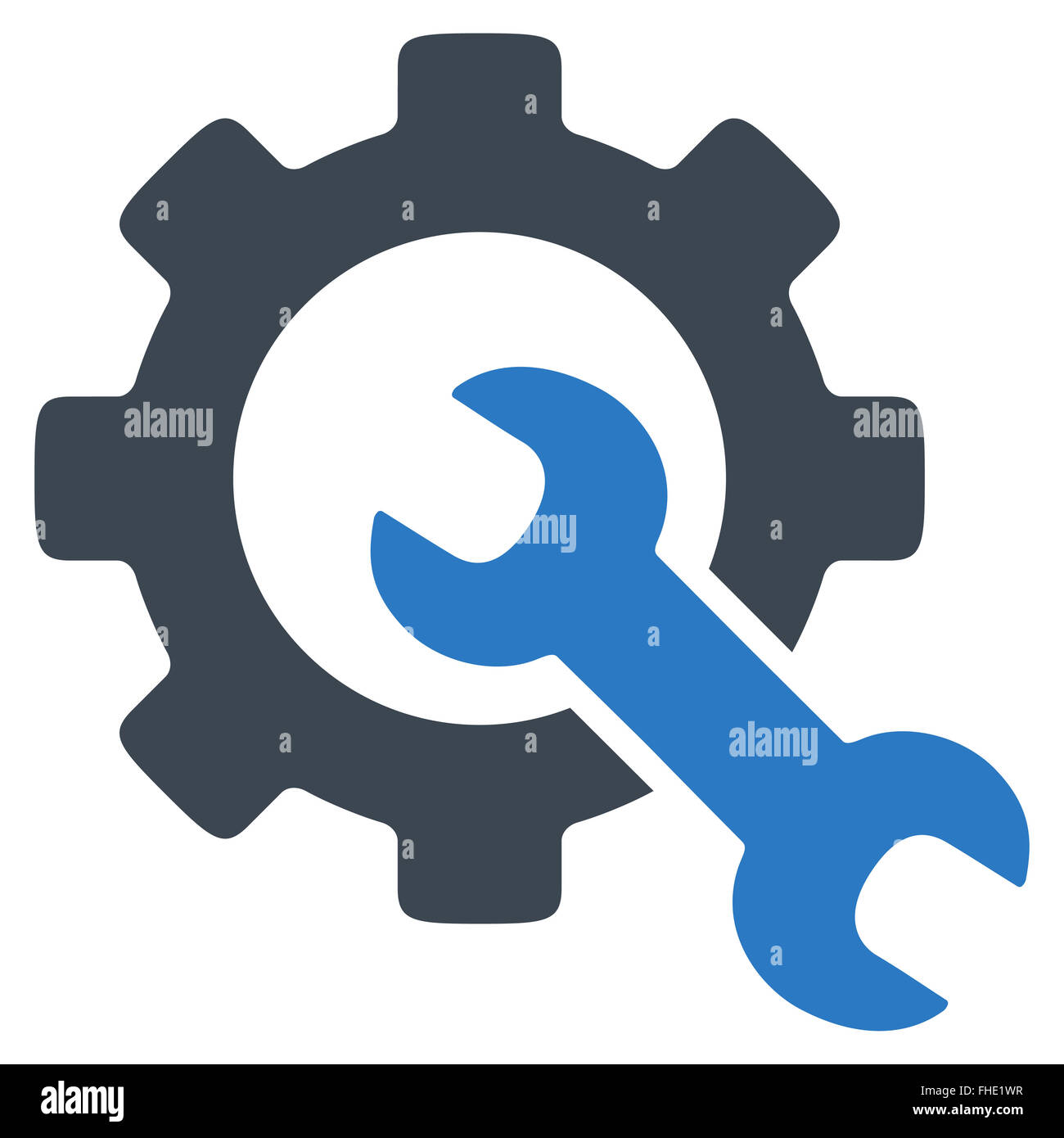 Service Tools Icon Stock Photo - Alamy