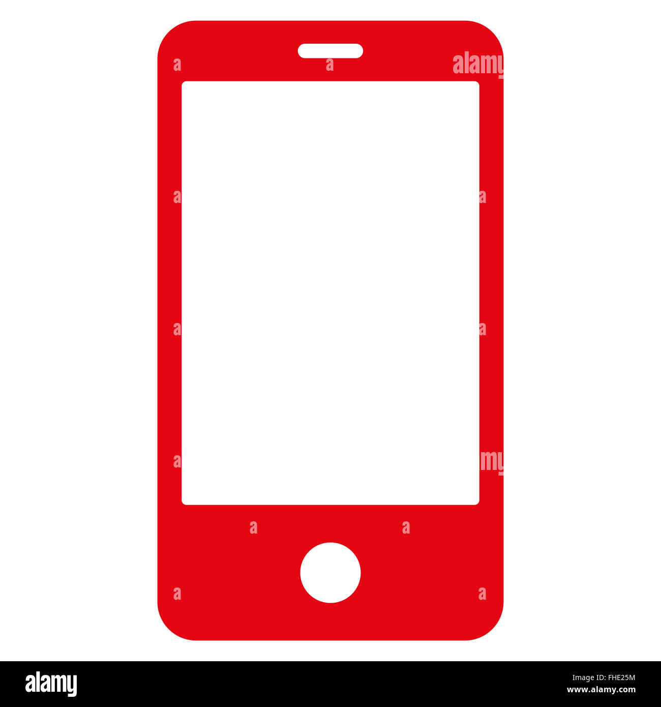 Red Smartphone Icon