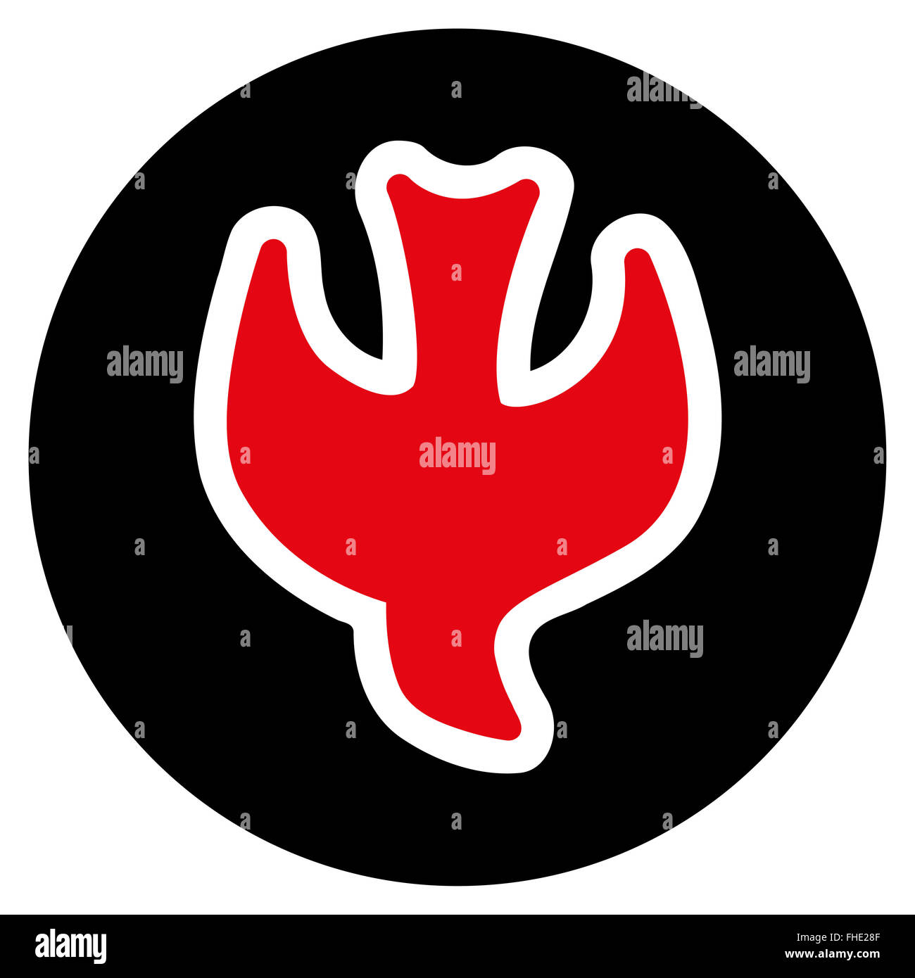 Falling Soul Icon Stock Photo - Alamy