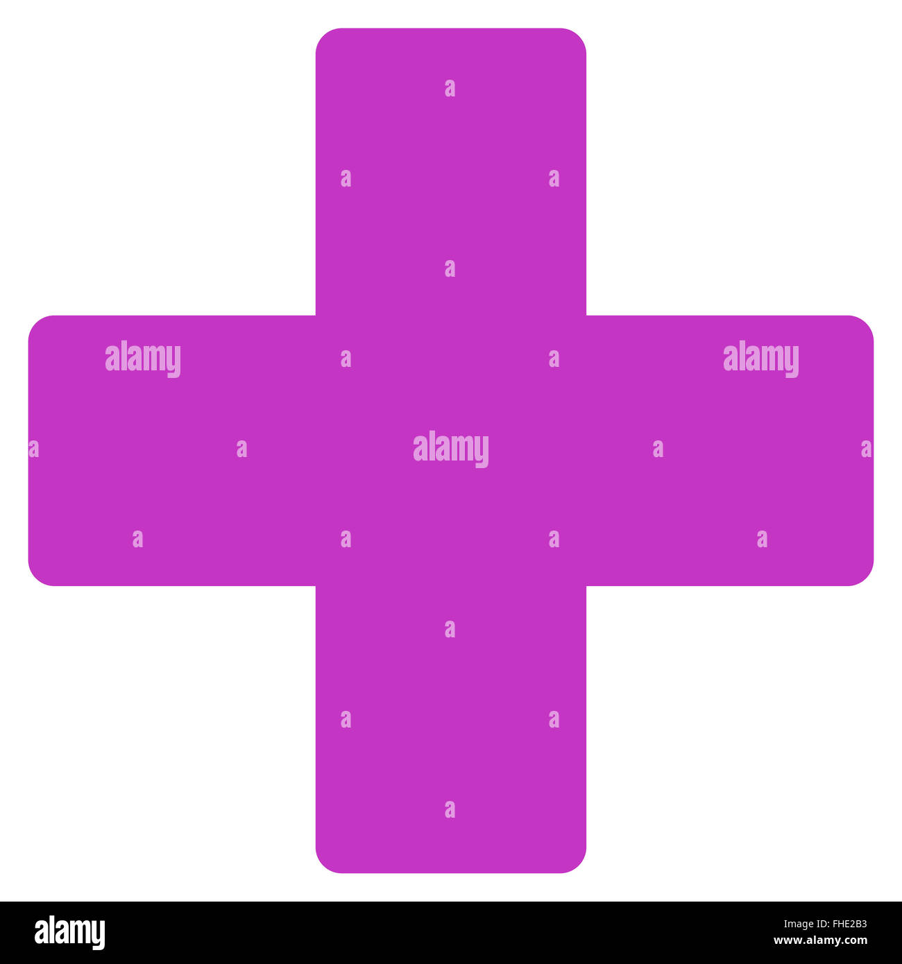 Plus flat violet color icon Stock Photo - Alamy