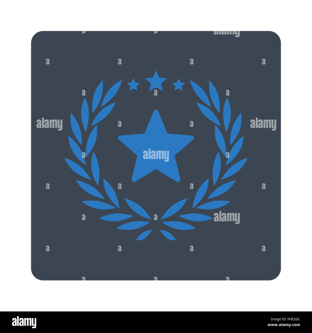 Proud icon from Award Buttons OverColor Set Stock Photo - Alamy