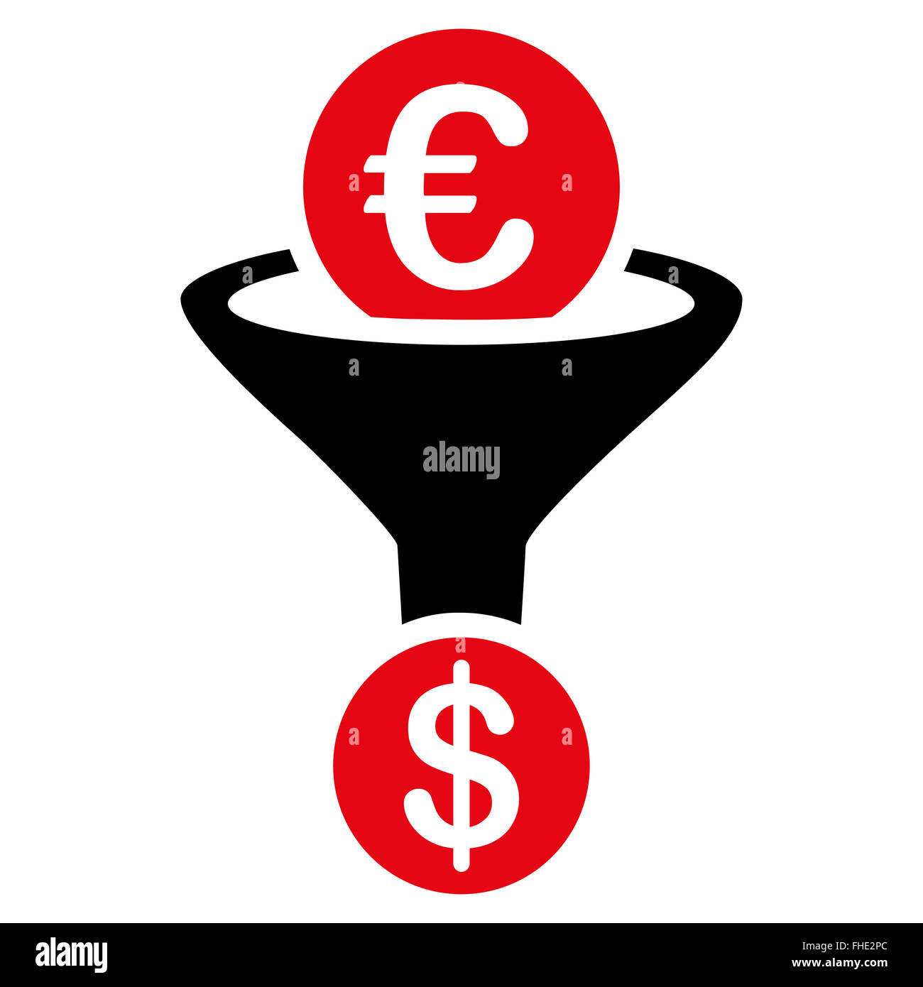 Currency conversion icon Stock Photo - Alamy