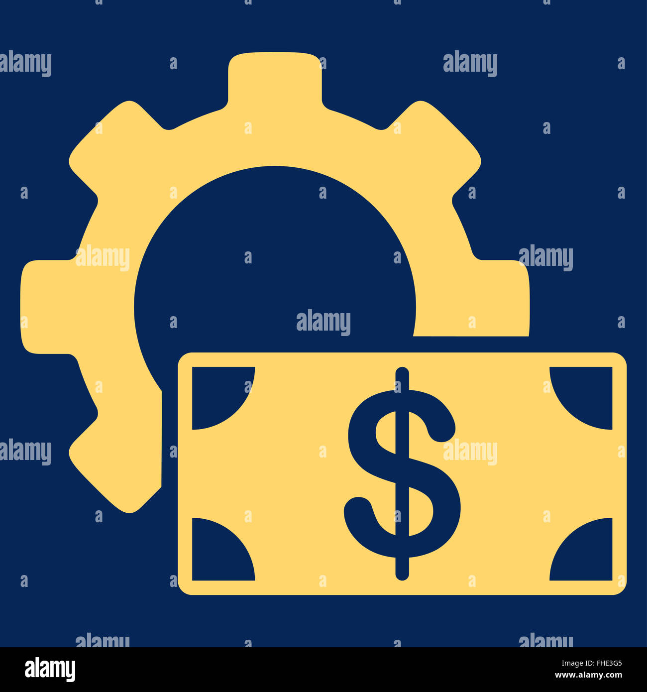Development Cost Icon Stock Photo - Alamy