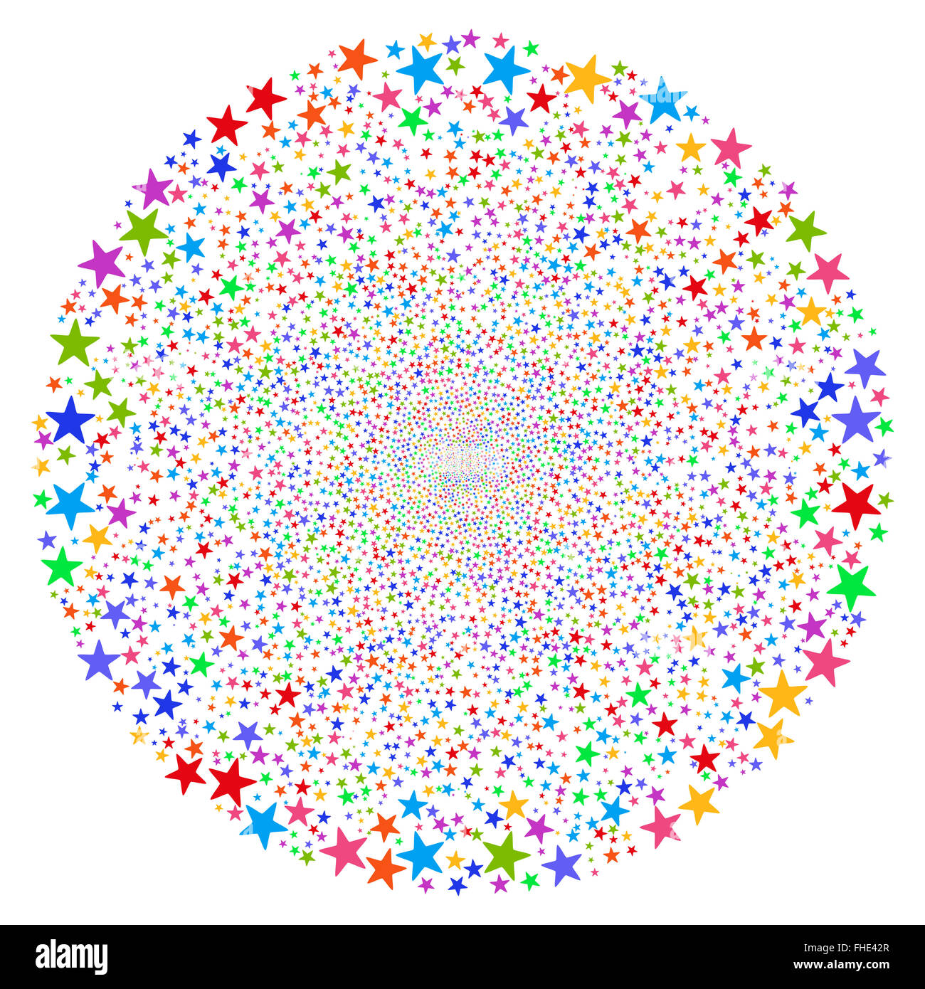 Multicolored fireworks background Cut Out Stock Images & Pictures - Alamy