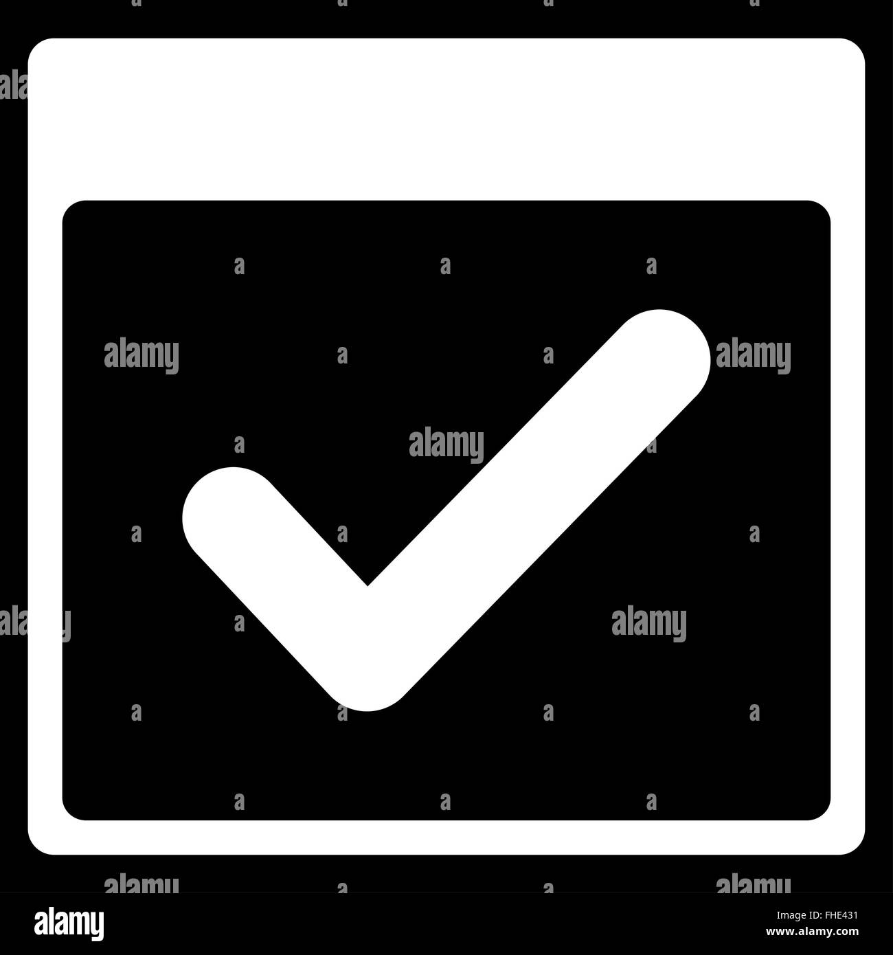 Valid Day Icon Stock Photo - Alamy