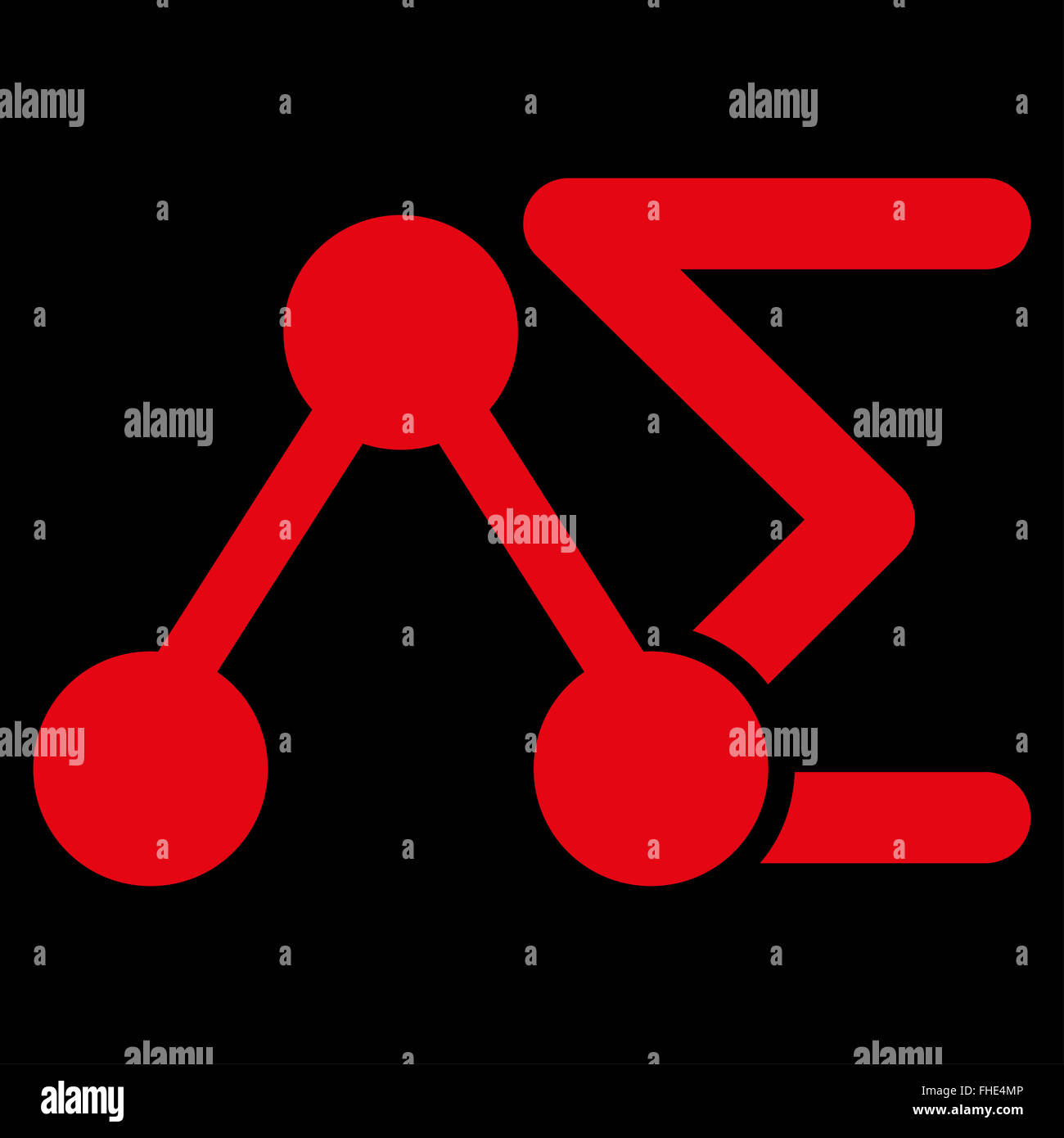 Chemical Analysis Icon Stock Photo - Alamy