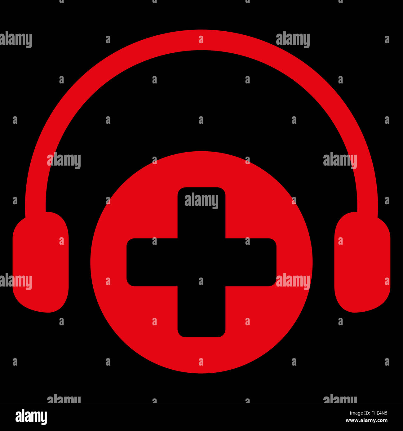 Hospital Call Service Icon Stock Photo - Alamy