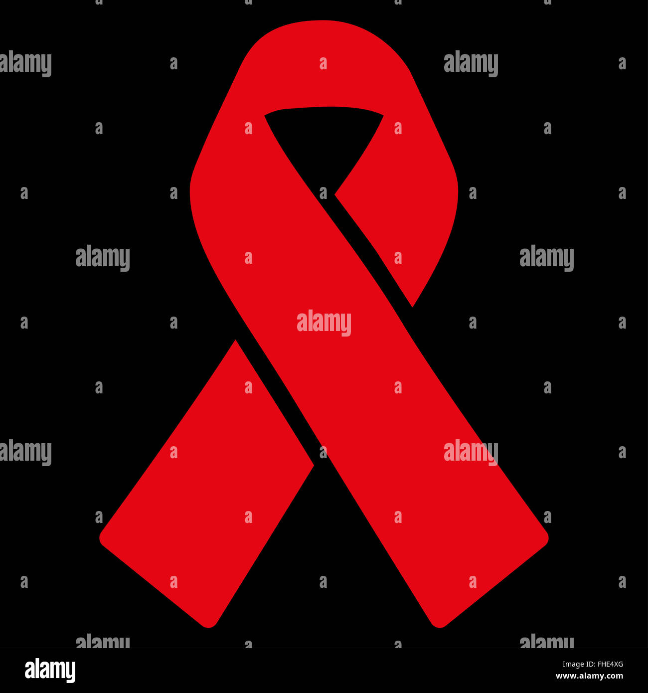 Solidarity Ribbon Icon Stock Photo - Alamy