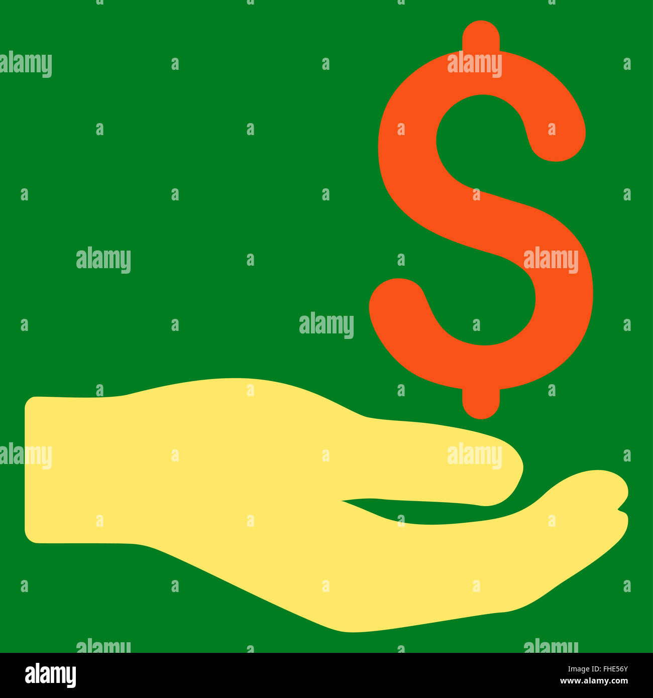 Payment Flat Icon Stock Photo - Alamy