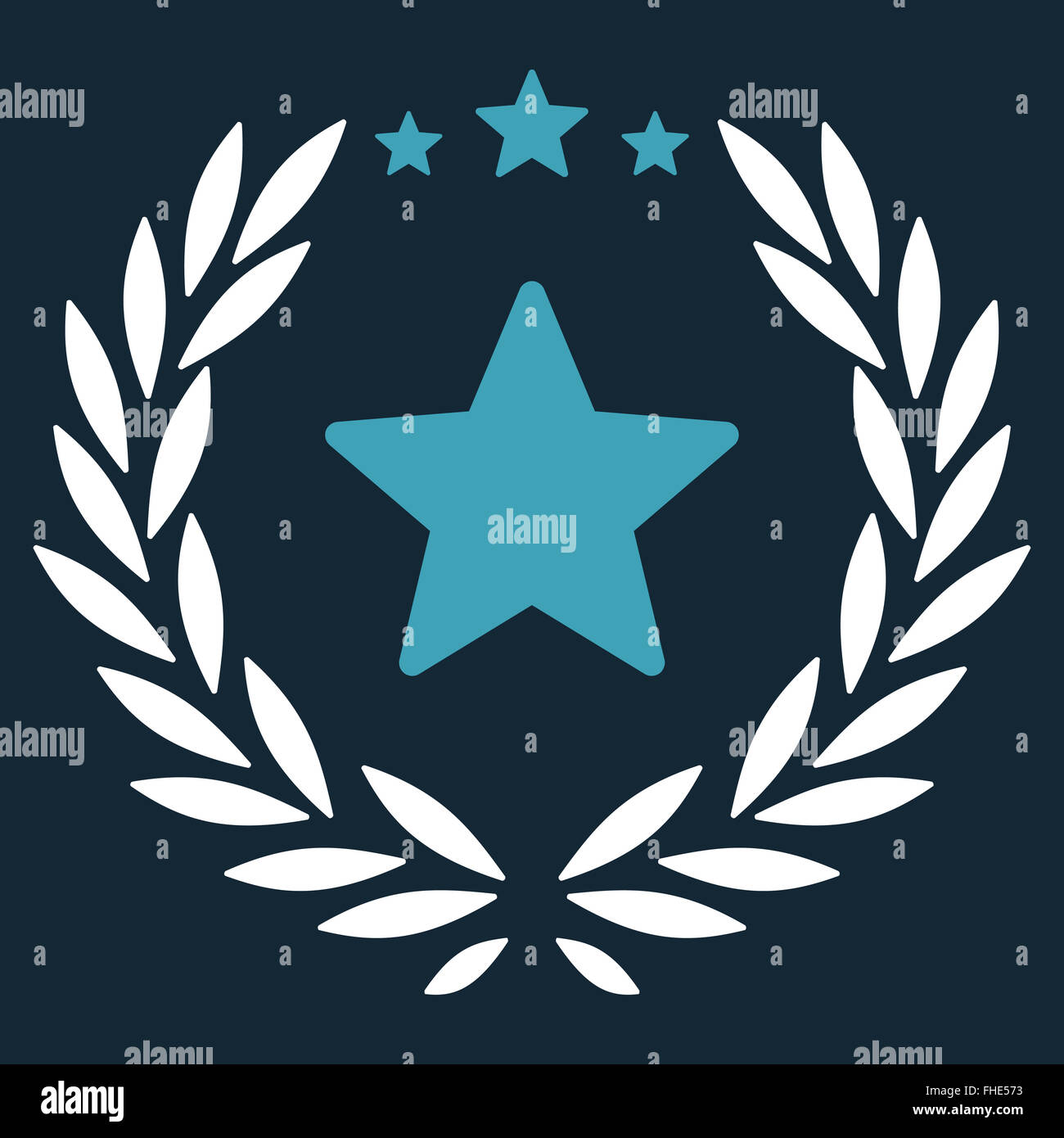 Proud icon from Competition amp; Success Bicolor Icon Set Stock Photo ...