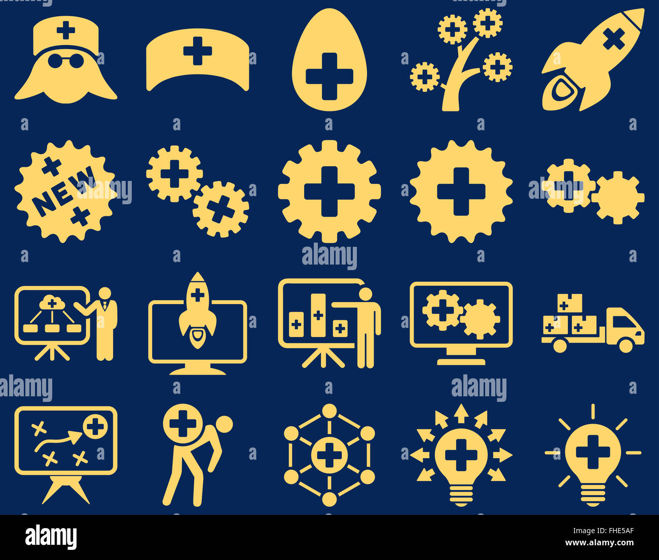 Sticker medical report icon hi-res stock photography and images - Alamy