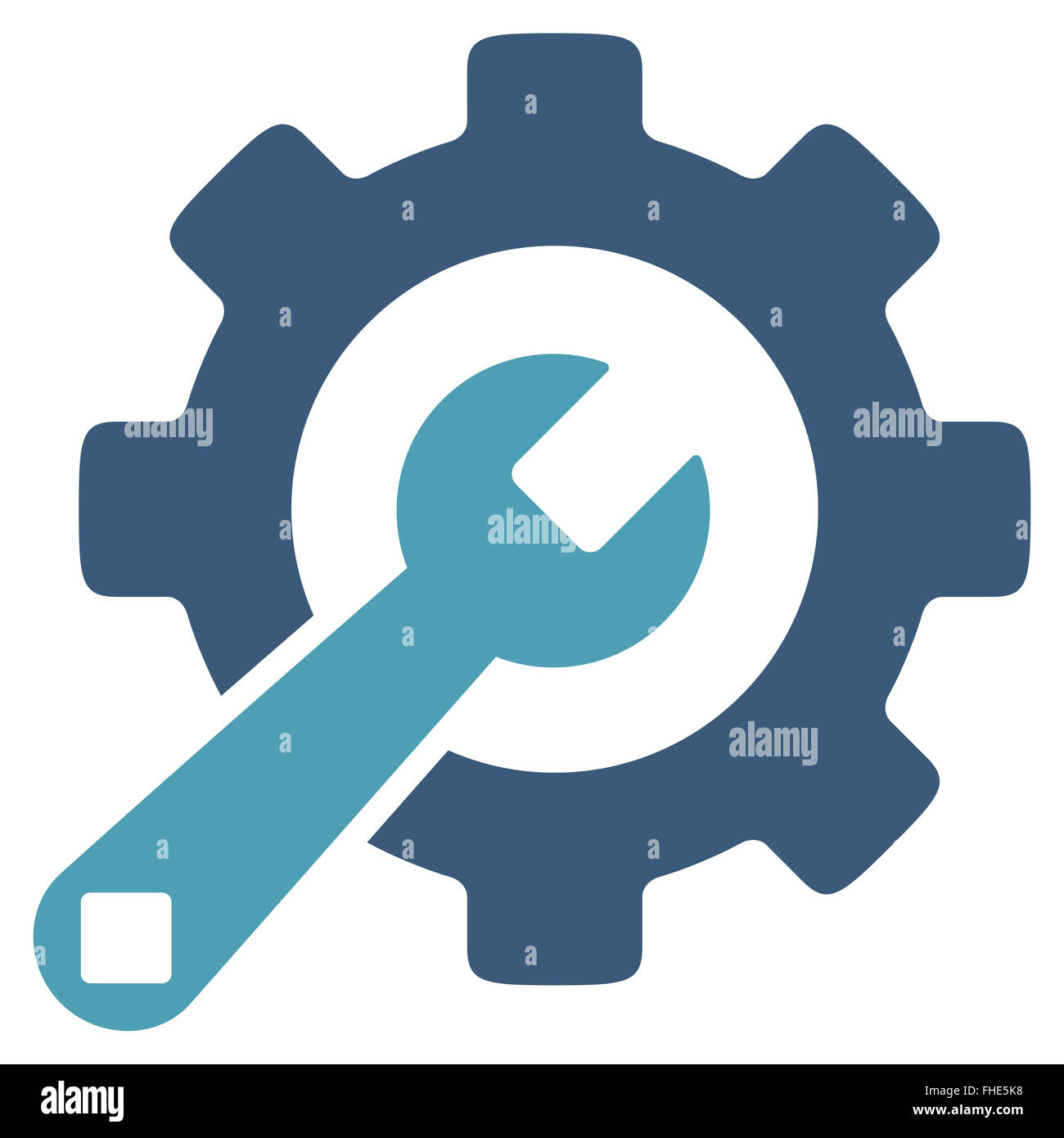 Repair tools icon application Cut Out Stock Images & Pictures - Alamy
