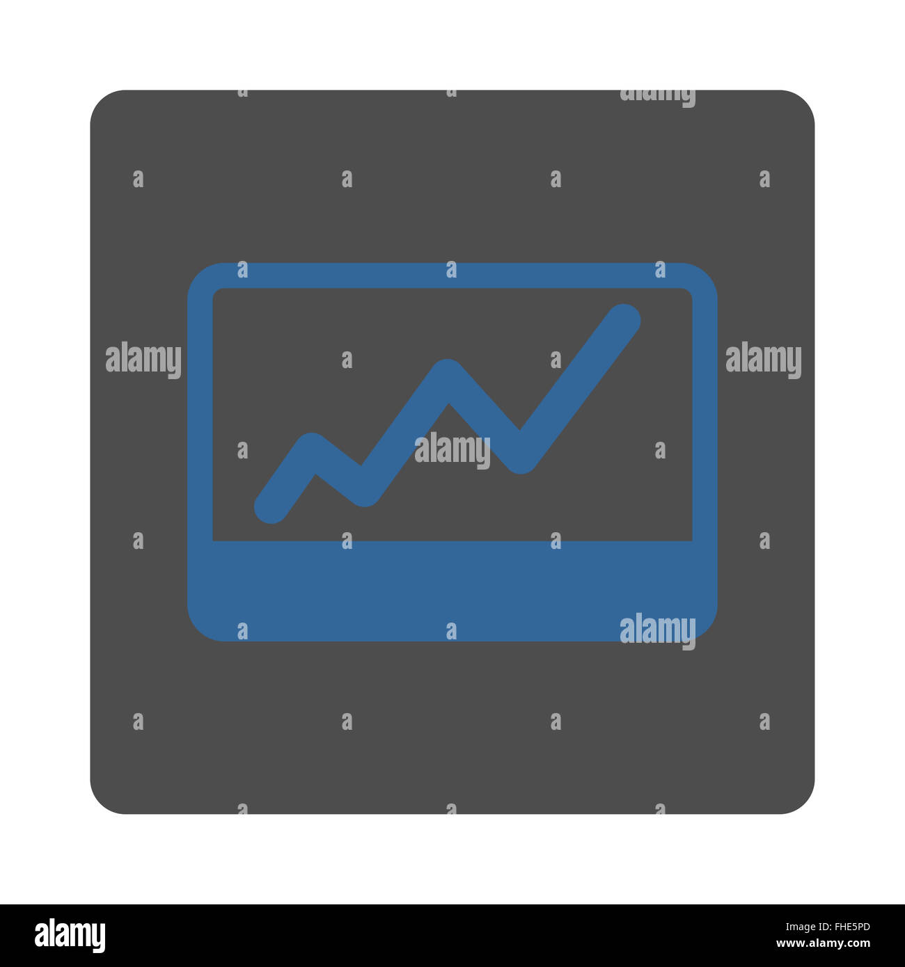 Stock Market icon Stock Photo - Alamy
