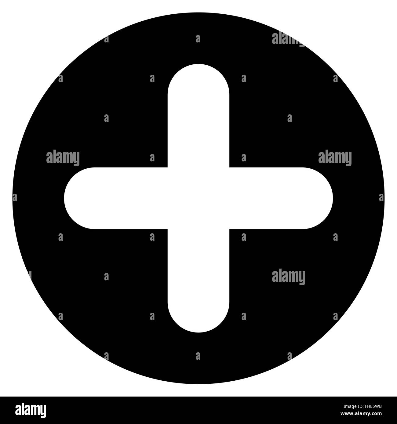 Create flat black color icon Stock Photo - Alamy