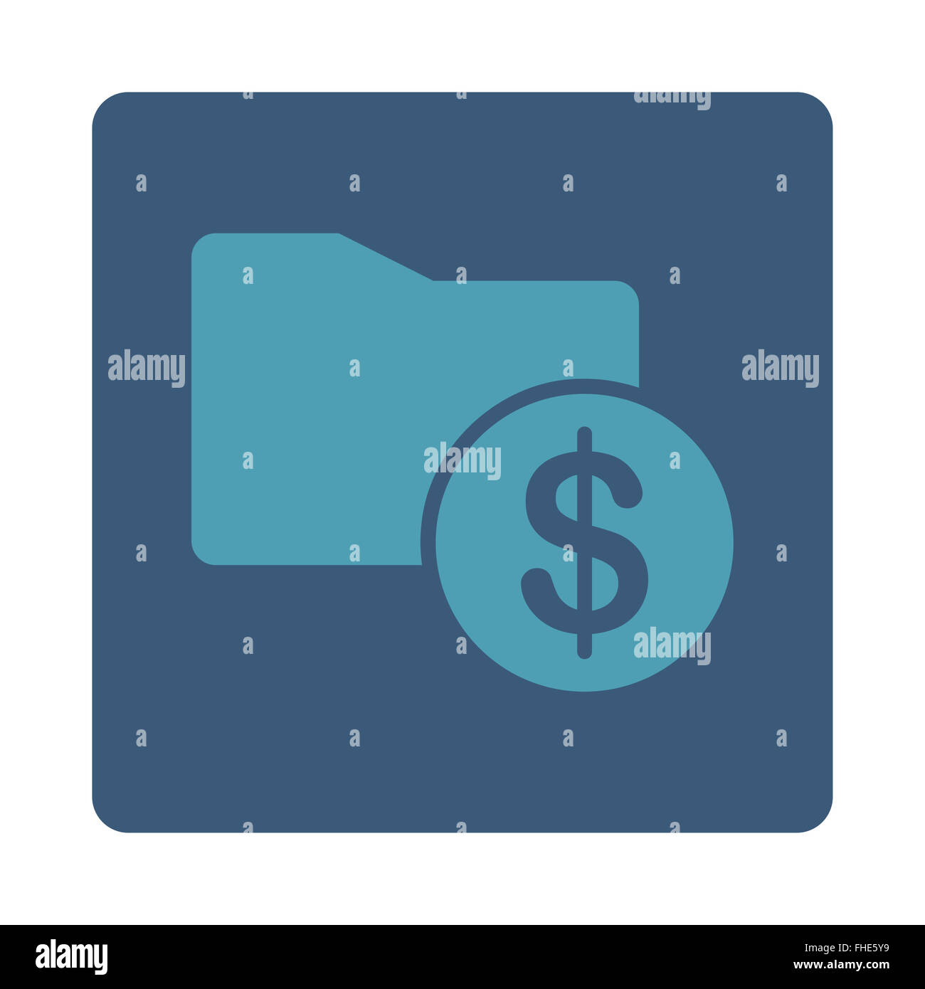 Money Folder icon Stock Photo - Alamy