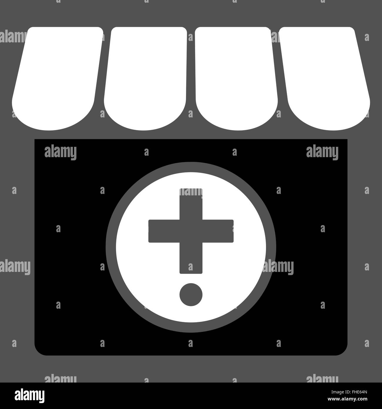 Building shop store pharmacy Black and White Stock Photos & Images - Alamy