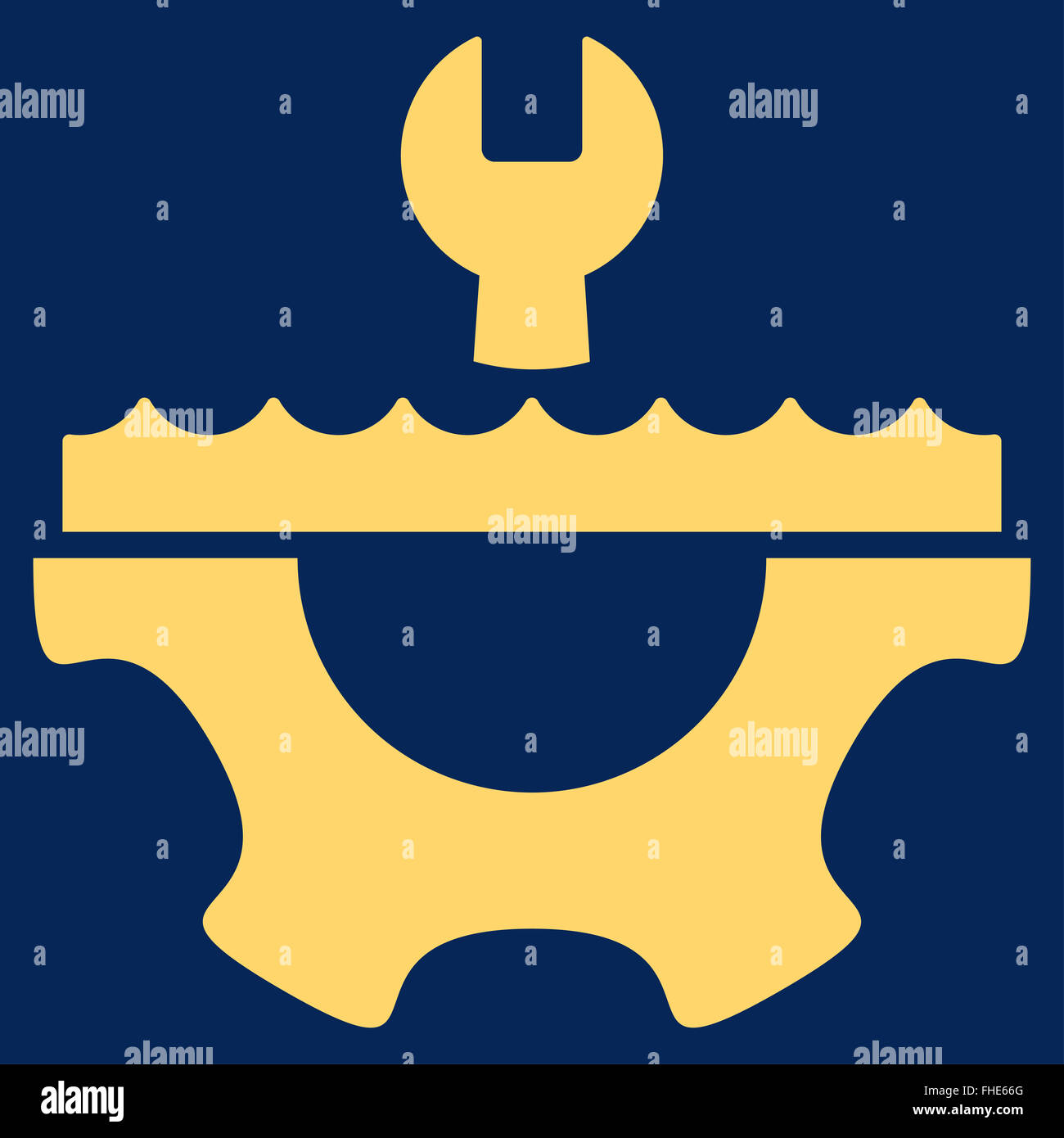Water Service Icon Stock Photo - Alamy