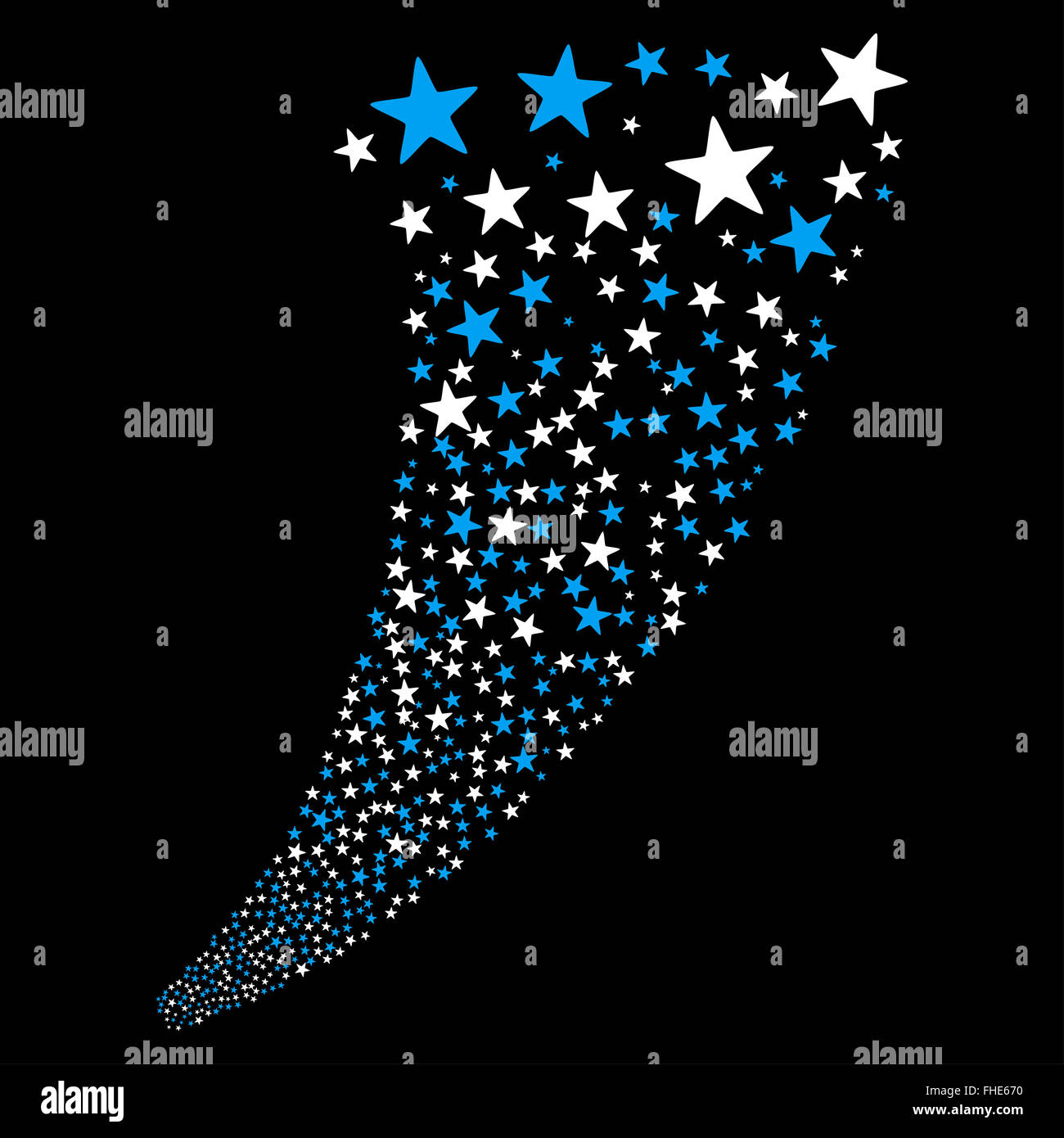 Star Fireworks Fountain Stock Photo - Alamy