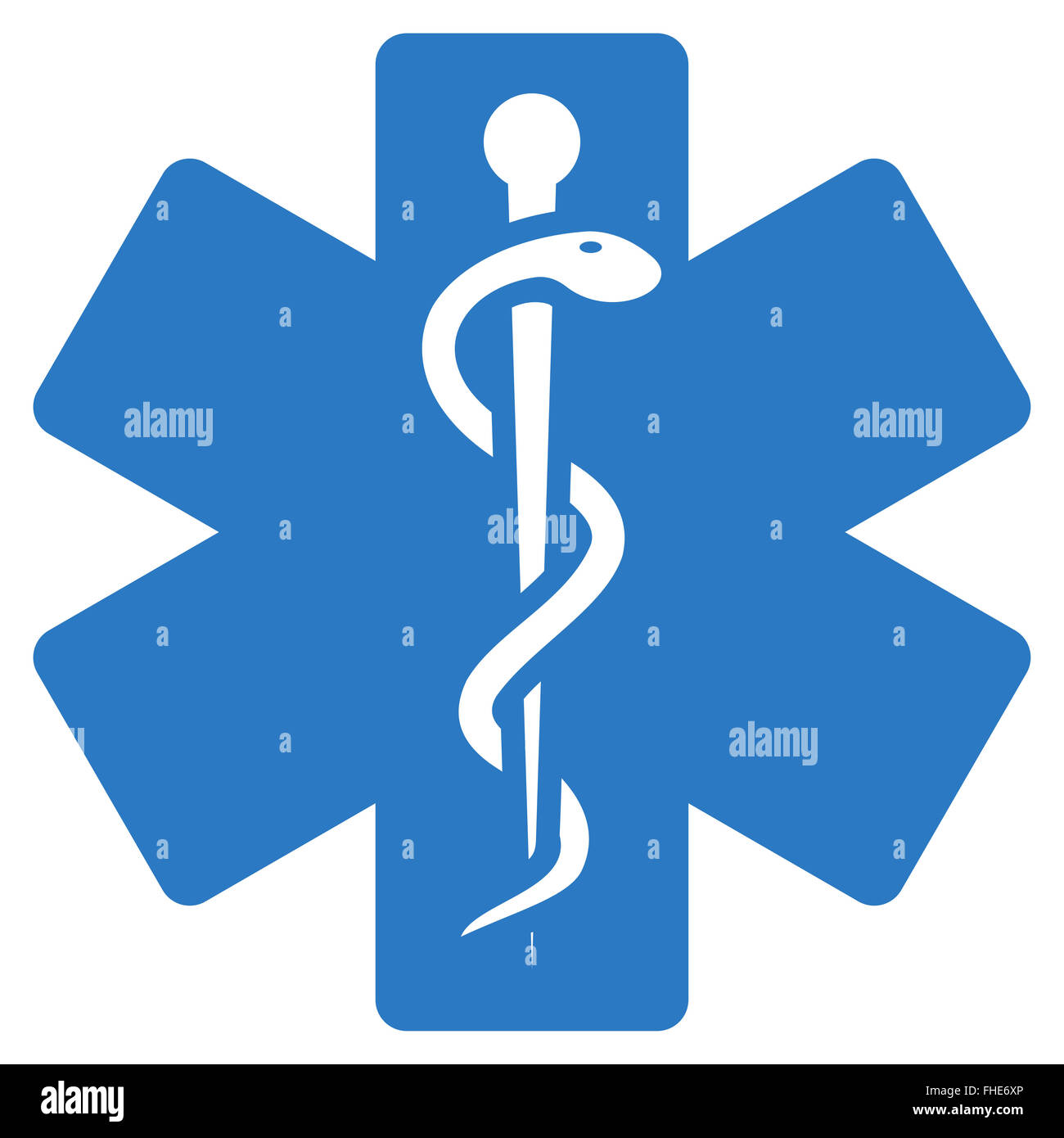 Life Star Icon Stock Photo - Alamy