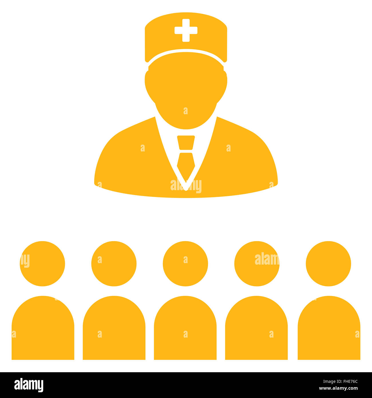 Medical Class Icon Stock Photo - Alamy