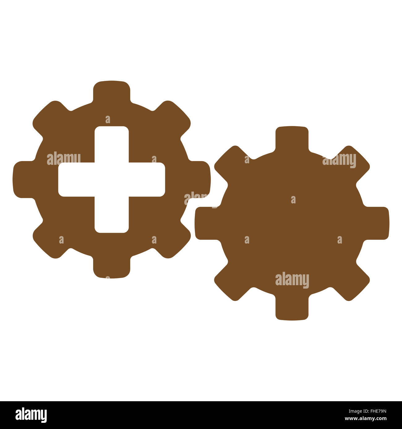 Medical Process Icon Stock Photo - Alamy