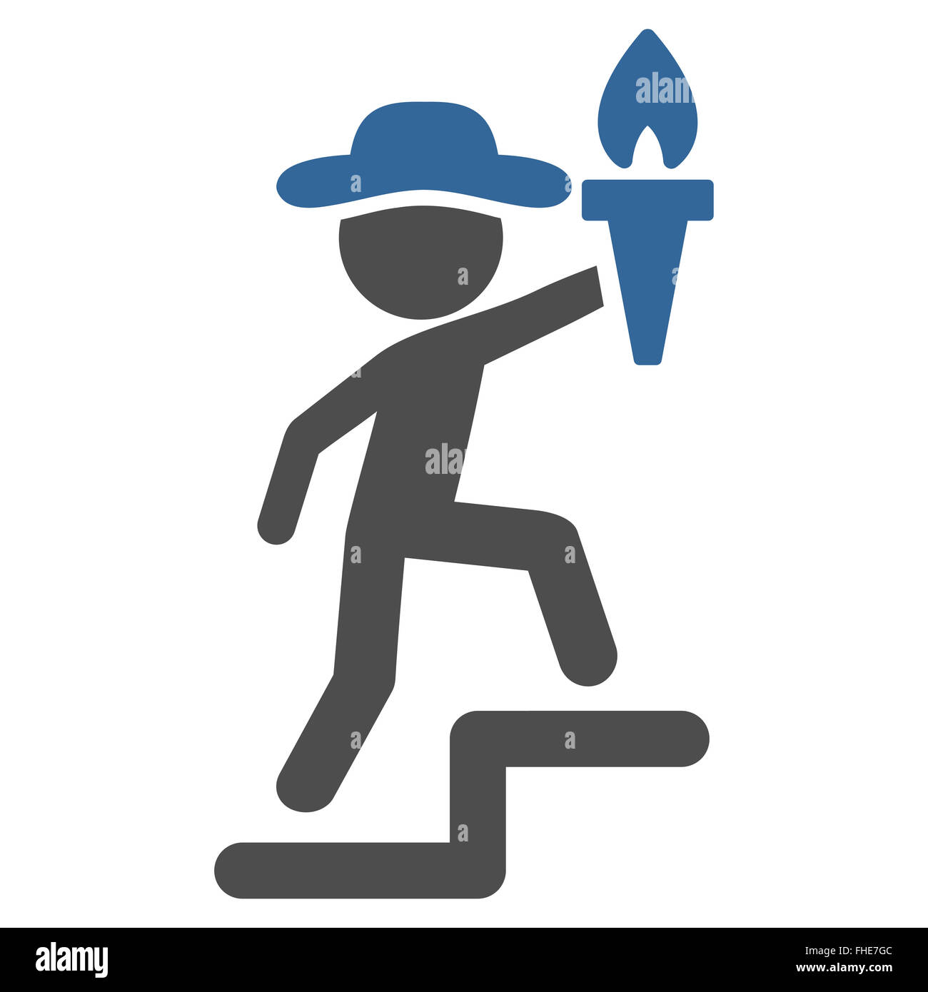 Person Leader Icon Stock Photo - Alamy