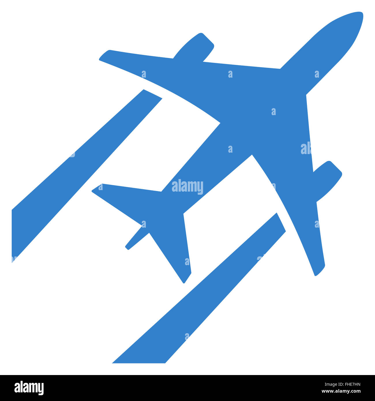 Smoke trail jet Cut Out Stock Images & Pictures - Alamy