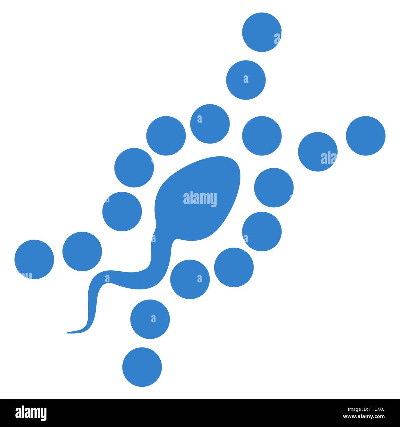 Dna Replication Icon Stock Photo - Alamy