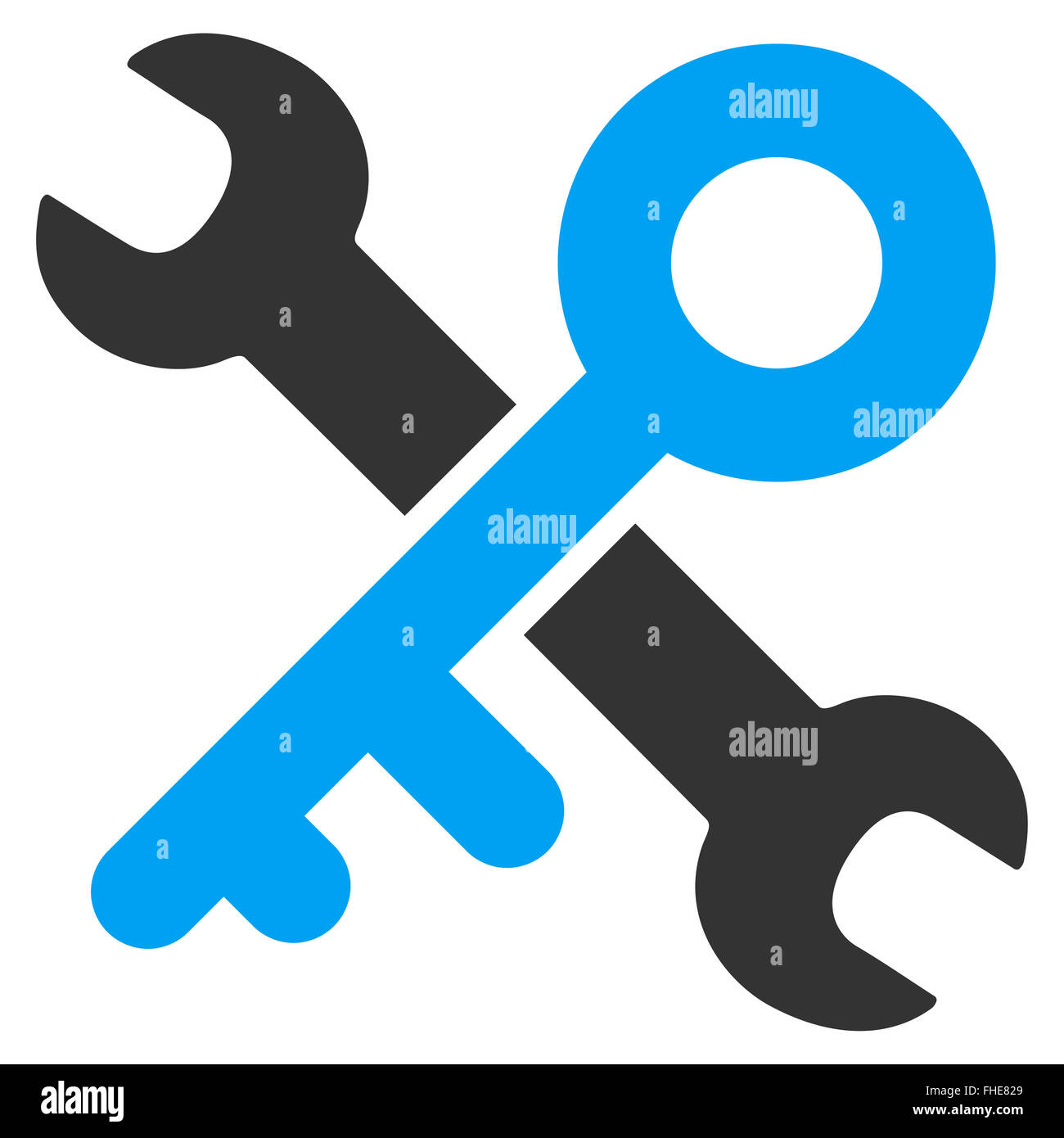Key Tools Icon Stock Photo - Alamy