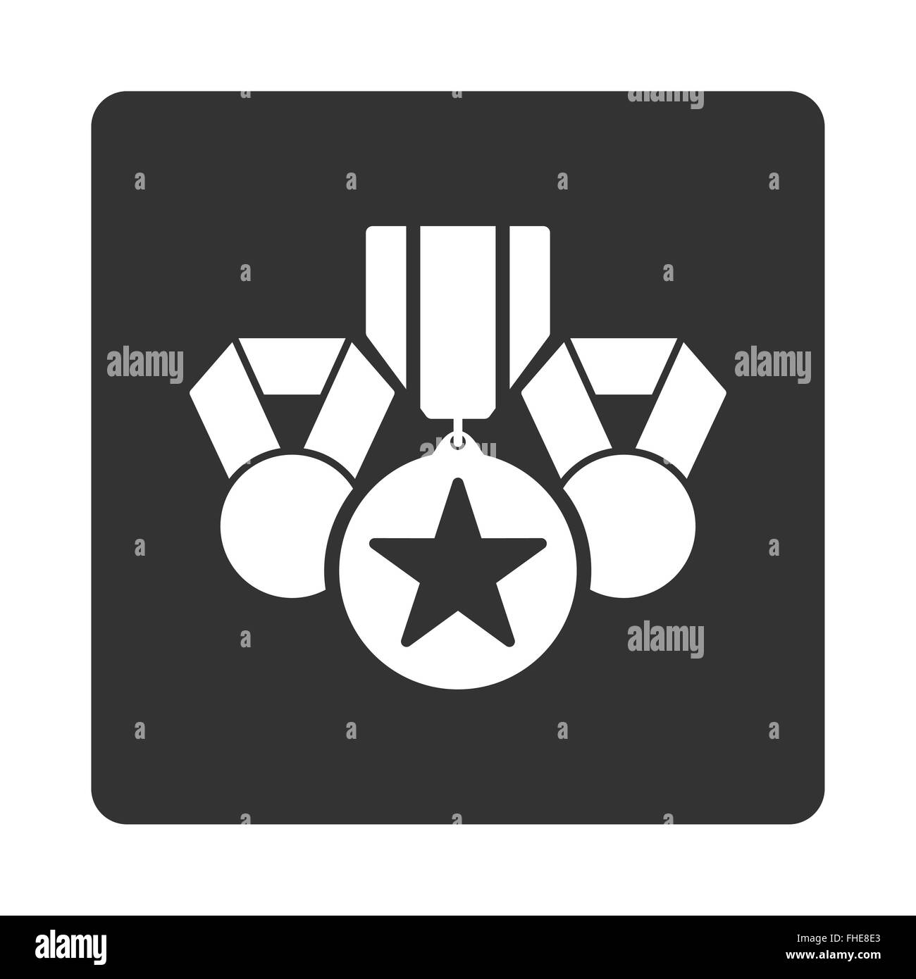 Awards icon from Award Buttons OverColor Set Stock Photo - Alamy