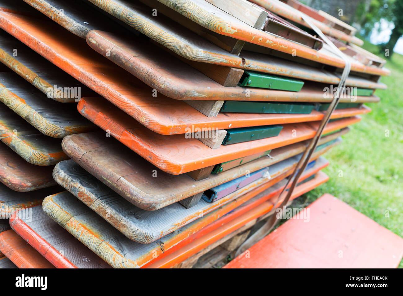 Ale benches hi-res stock photography and images - Alamy