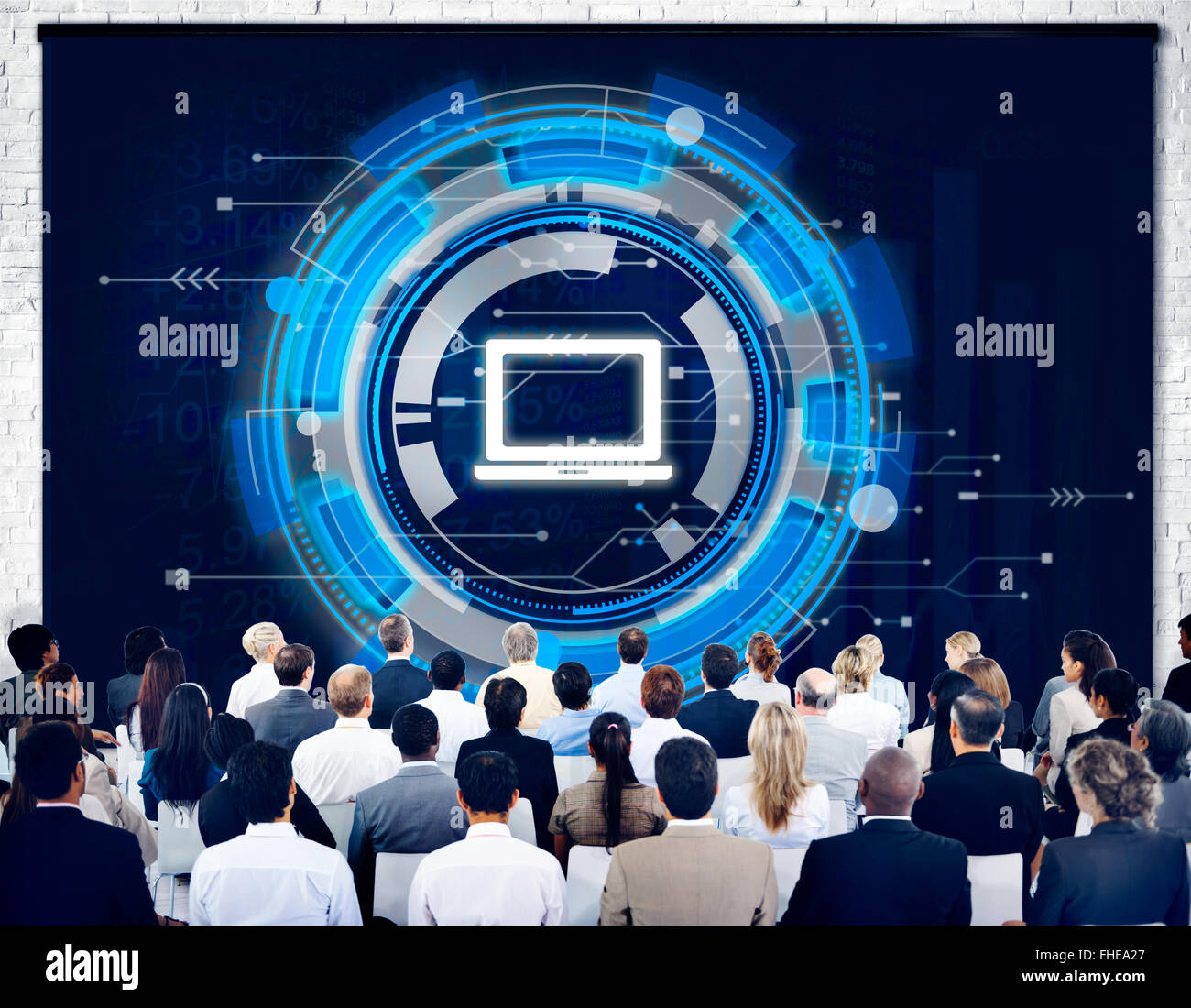 Computer Information Technology Connection Concept Stock Photo - Alamy