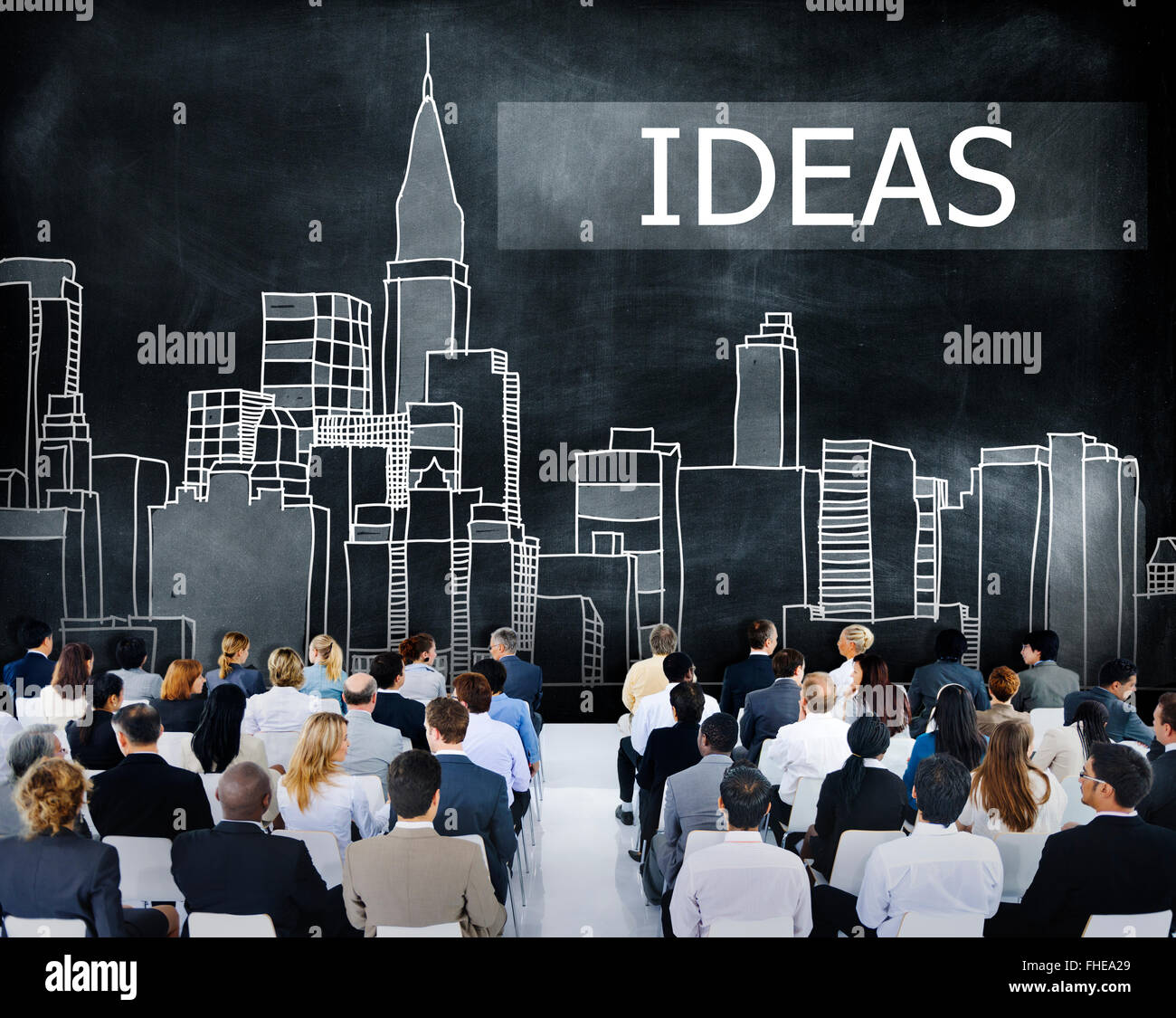 Ideas Idea Vision Design Plan Objective Mission Concept Stock Photo - Alamy