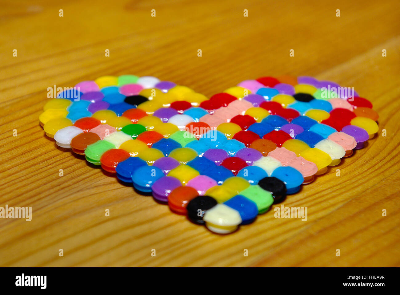 COLOURFUL HEART SHAPE Stock Photo - Alamy