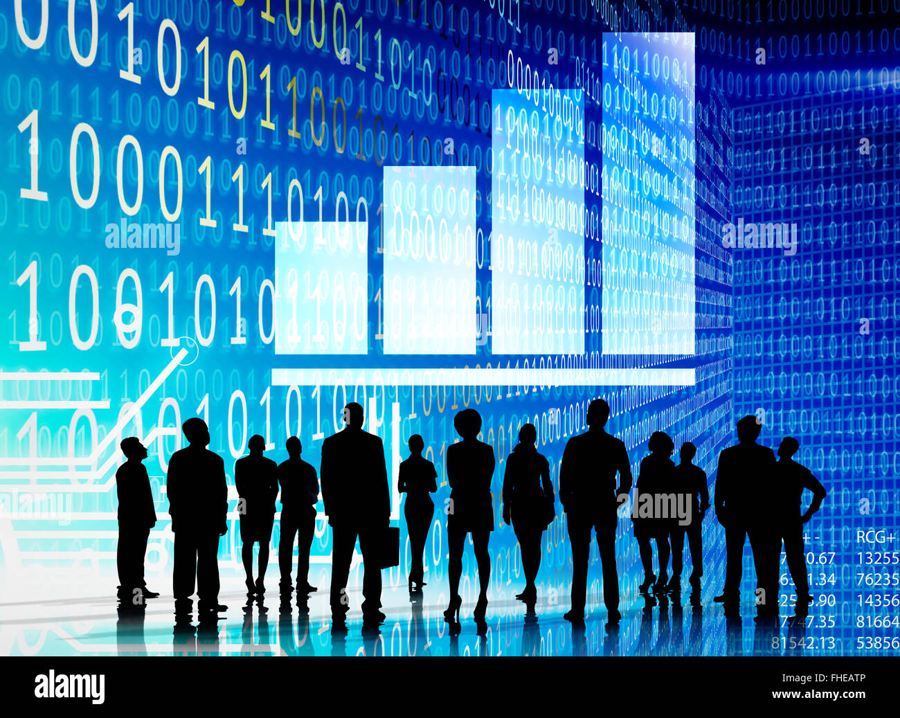 Analysis Chart Growth Progress Statistics Graph Data Concept Stock ...