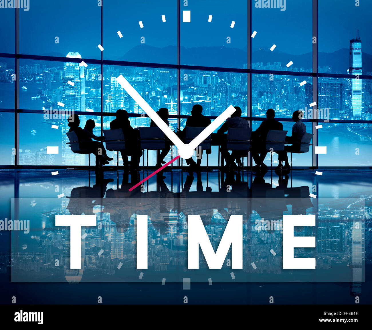 Time Management Punctual Duration Schedule Concept Stock Photo - Alamy