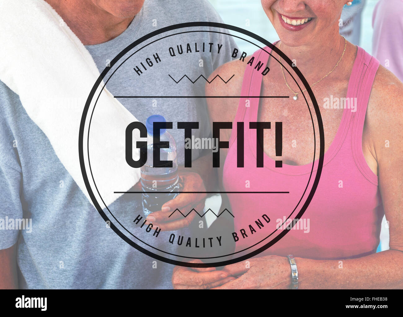 Get Fit! Healthy Activity Cardio Exercise Concept Stock Photo - Alamy