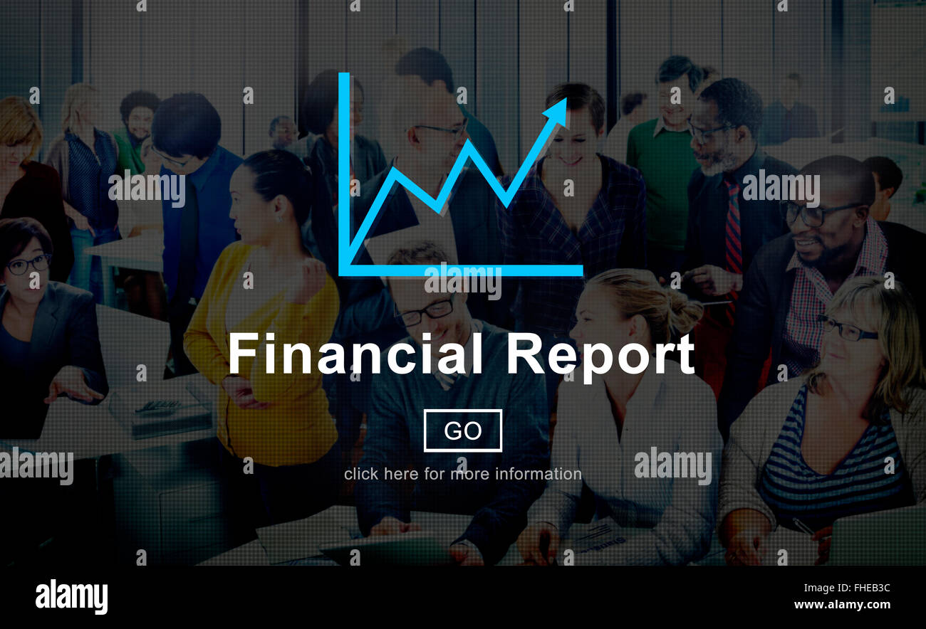 Financial Report Finance Record Online Concept Stock Photo - Alamy