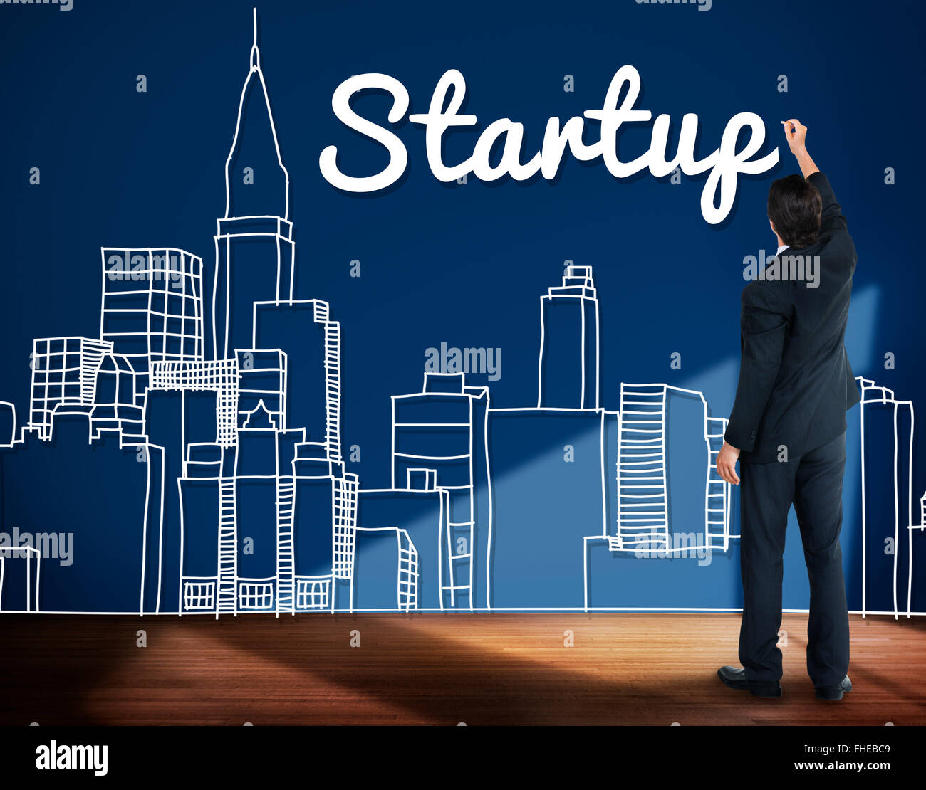 Startup New Business Vision Strategy Launch Concept Stock Photo - Alamy