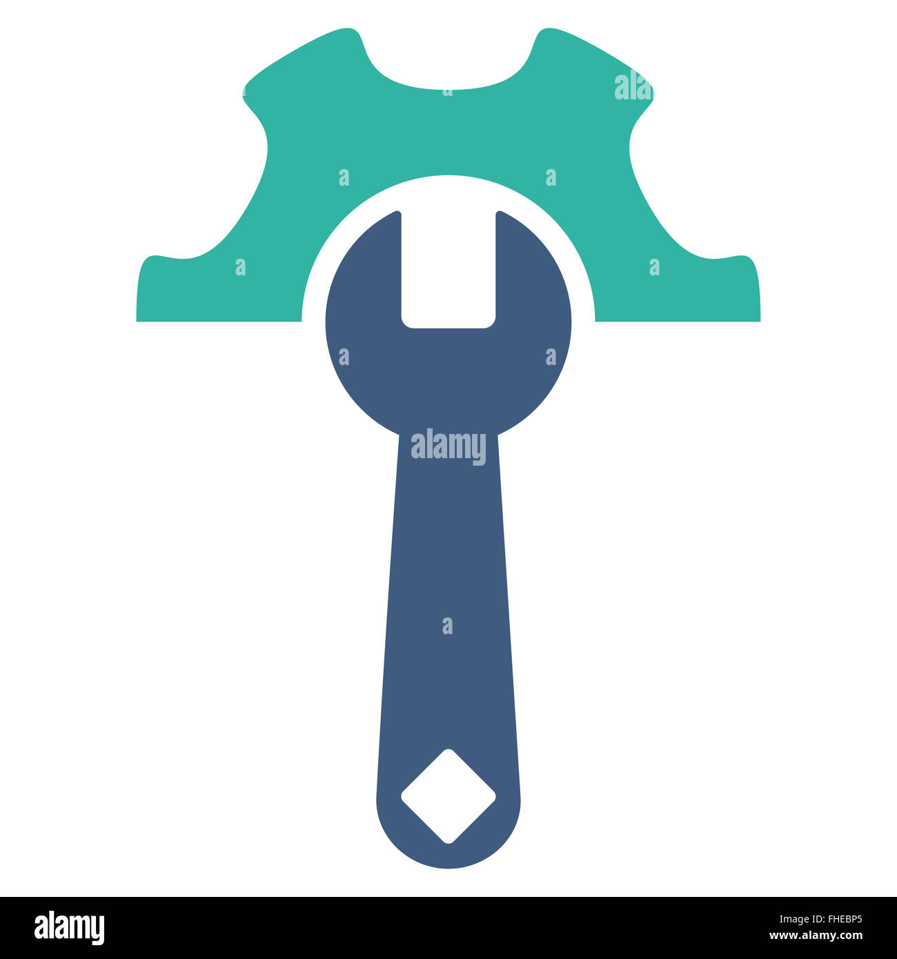 Service Tools Icon Stock Photo - Alamy