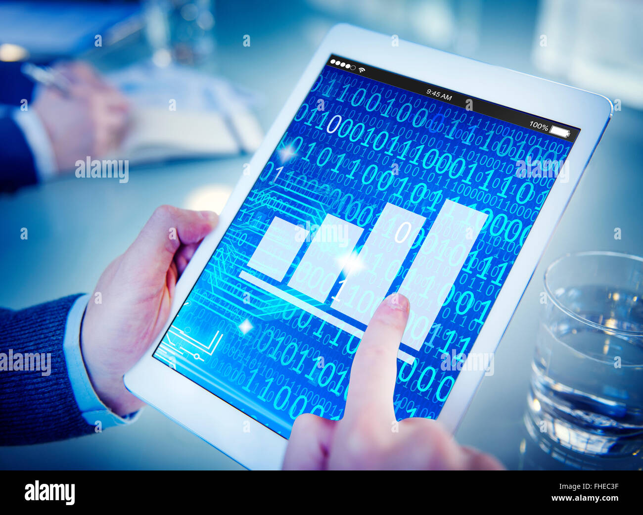 Binary Code Bar Graph High Resolution Stock Photography and Images - Alamy