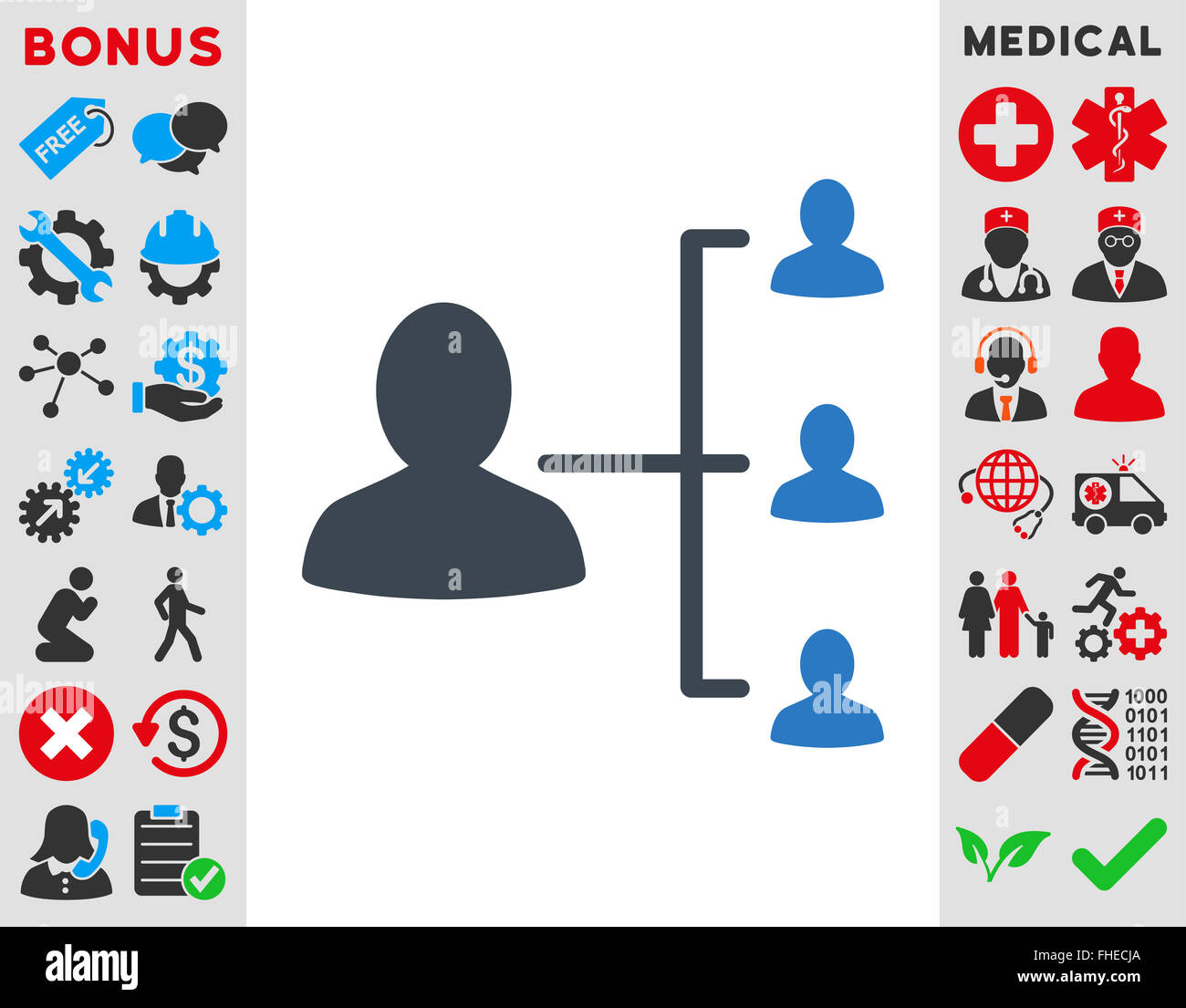 Patient Relations Icon Stock Photo - Alamy