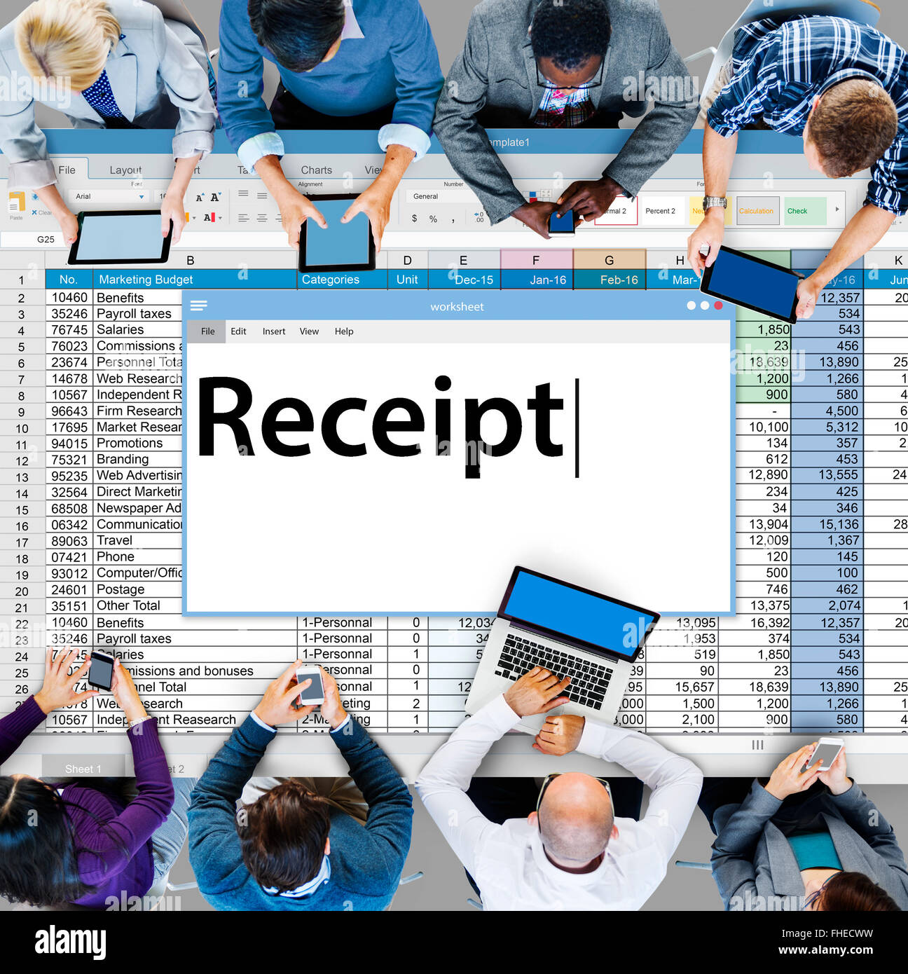 Digital receipts hi-res stock photography and images - Alamy