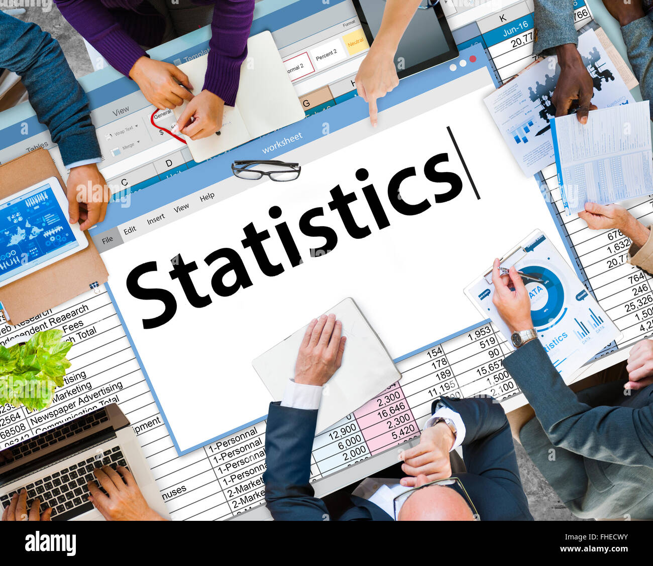 Statistics Stats Analysis Research Economic Financial Concept Stock ...