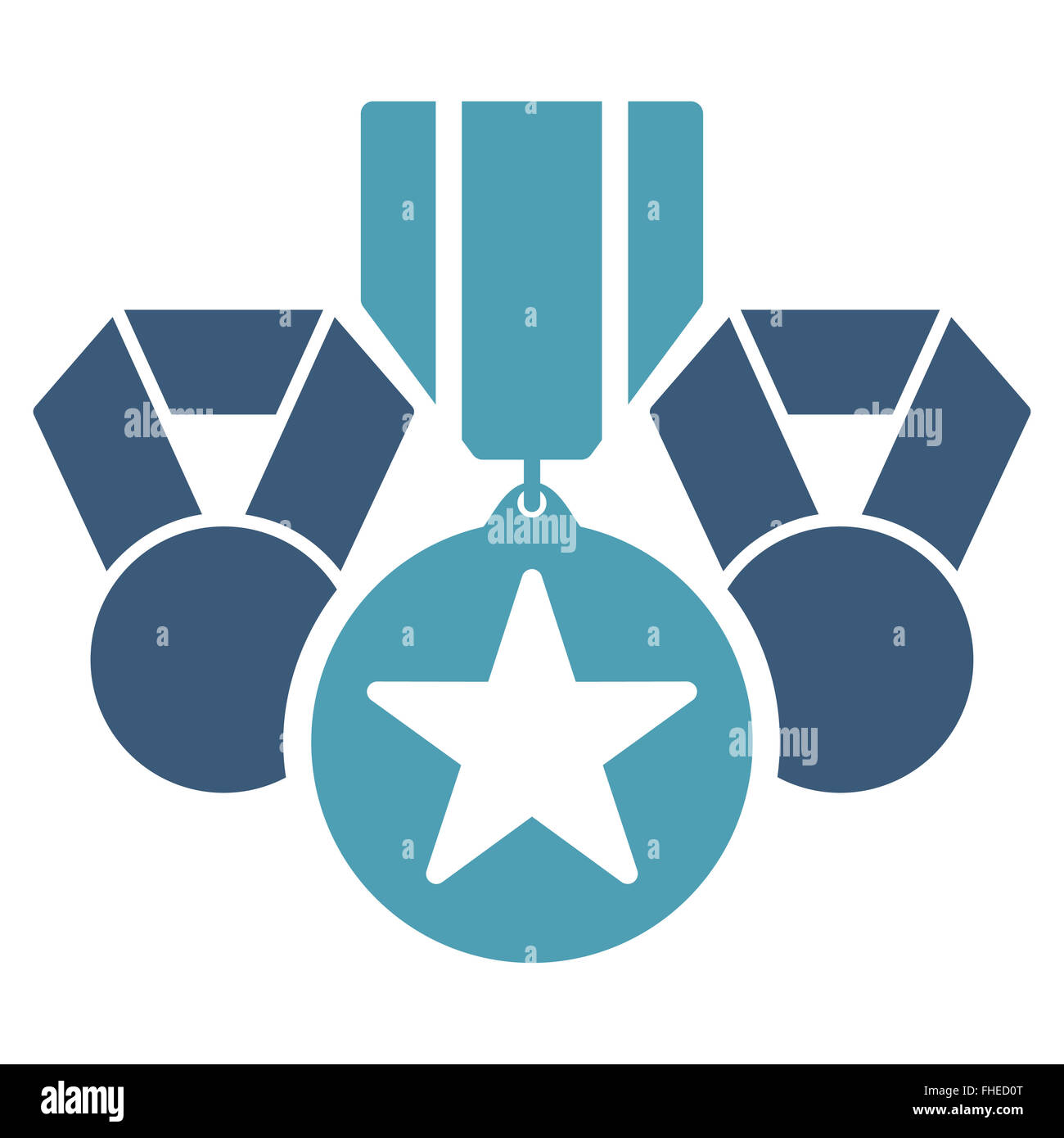 Awards icon from Competition amp; Success Bicolor Icon Set Stock Photo ...